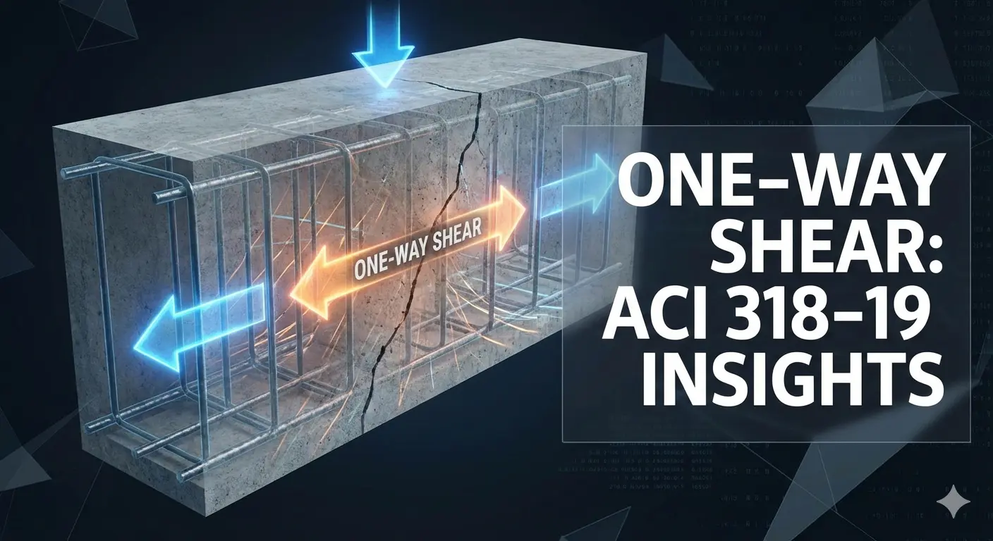 How to Calculate One-Way Shear (ACI 318-19 Guide) - AM's Portfolio